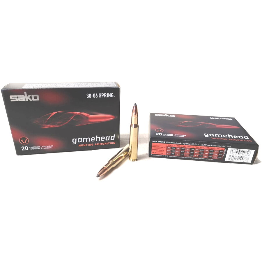 SAKO CARTUS GAMEHEAD 30.06/SP/9,7G – Arme si munitie